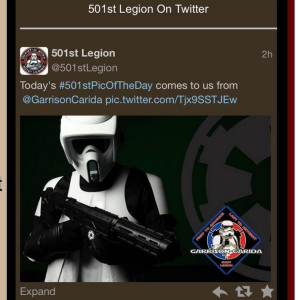 LVLR made the 501st Legion Photo of the day! - Leveler Media